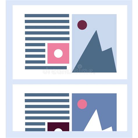 Project Management Icon Business Web Site Develop Stock Illustration