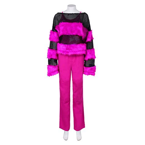 Mean Girls 2024 Janis Ian Women Purple Outfit Party Carnival Halloween