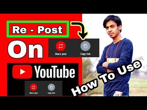 Repost On YouTube How To Use Repost On YouTube How To Use Repost