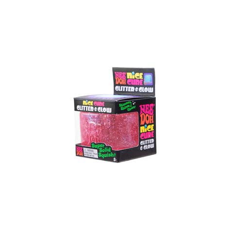 Needoh® Glitter Glow Nice Cube Littleshop Toys