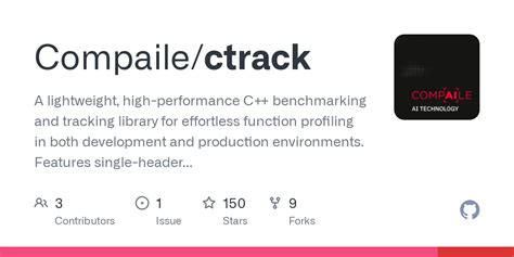 Github Compailectrack A Lightweight High Performance C