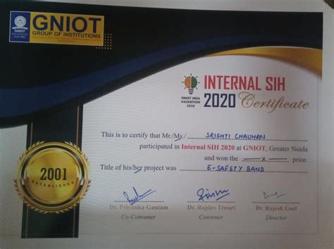 Srishti Chauhan On Linkedin Sih2020 Hackathon