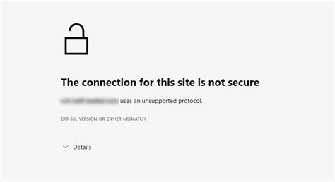 Err Ssl Version Or Cipher Mismatch Solution SupportHost