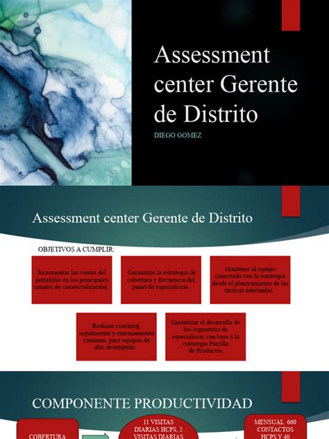 Presentacion Assessment Center Diego Gomez Pdf Economias