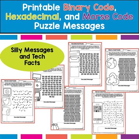 Crack The Code Puzzles For Technology Class