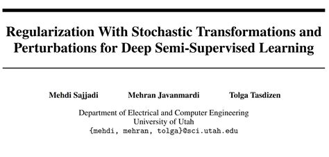 Temporal Ensembling For Semi Supervised Learning 郑之杰的个人网站