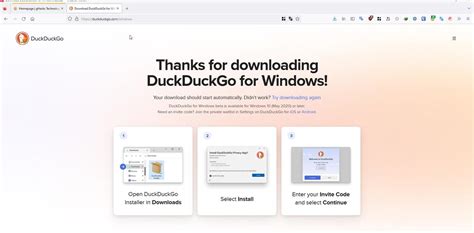 How To Sign Up For Duckduckgo Windows Browser Waitlist Ghacks Tech News