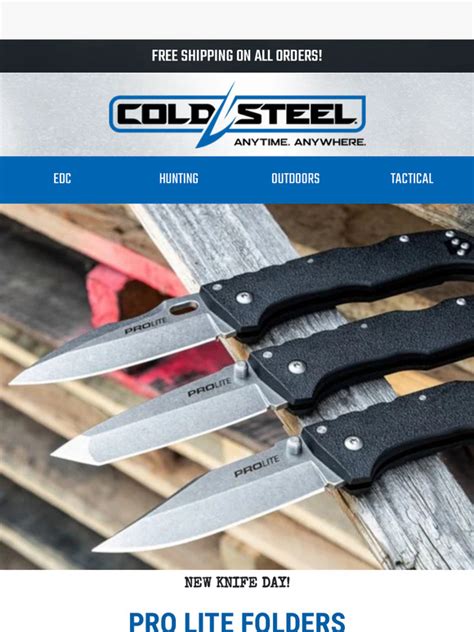 Cold Steel Pro Lite Folders Heavy Duty And Affordable Milled