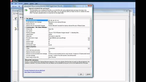 v11 grid component import excel or ascii files part 1 youtube