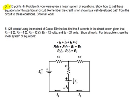 solved 6 10 points in problem 5 you were given a linear