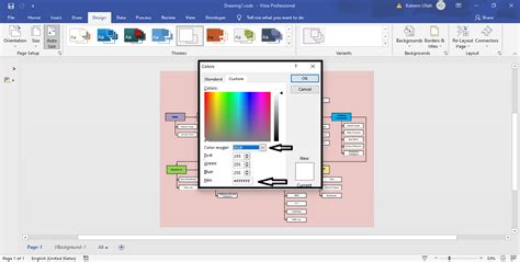 How To Change Background Color In Microsoft Visio