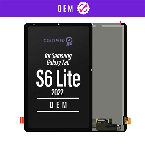 Original Lcd Screen For Samsung Galaxy Tab S6 Lite Sm P613 Sm P619n Wi