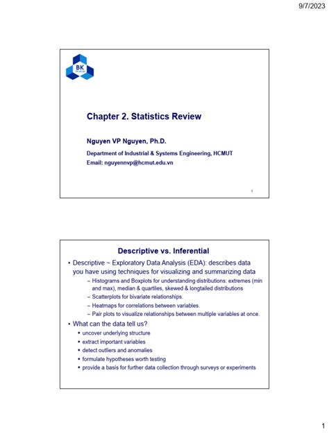 Chapter 2 Statistics Review 2023 Download Free Pdf Estimator Statistics