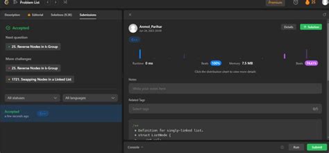 Anmol Parihar On Linkedin 100daychallenge Leetcode Dailycoding