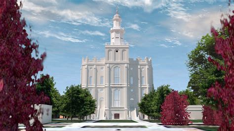 St George Utah Temple 3d Latter Day Temples