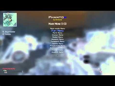 MOD Menu Phantom Private Hack MW YouTube