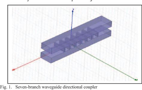Figure 1 From Millimeterwave Eight Way Waveguide Combiner For High Power Combining Semantic