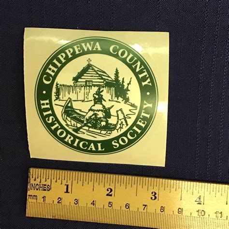 Cchs Sticker Chippewa County Historical Society