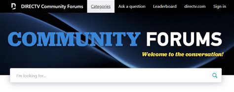‎community How To Directv Community Forums