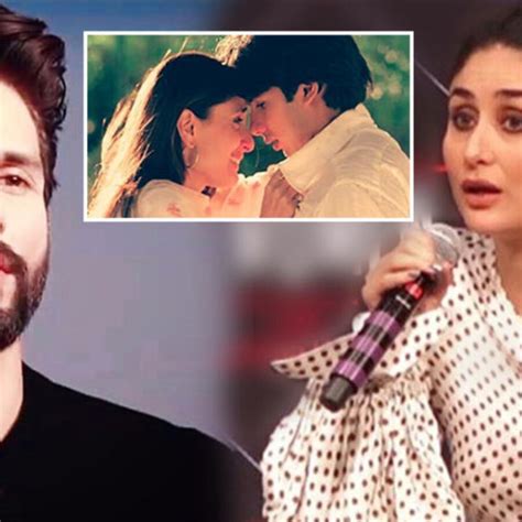 Shahid Kapoor And Kareena Kapoor Kissing