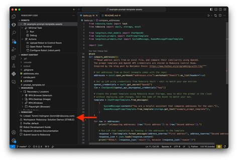 GitHub Tonnitommi Example Prompt Template Assets Maintain Prompt Templates In Robocorp Asset