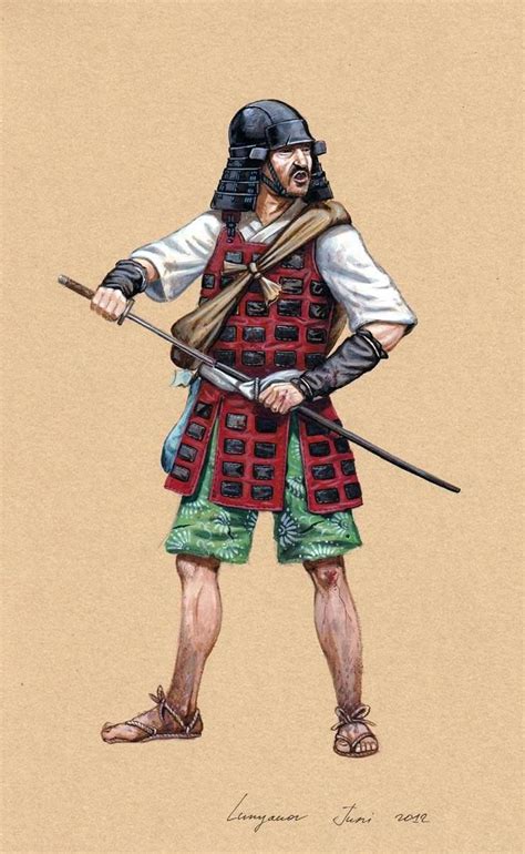 Pin Di Jose Luis García Su Samurais Samurai Personaggi Giappone