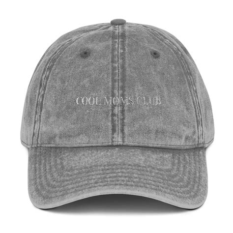 Cool Moms Club Embroidered Vintage Cap Cool Moms Shop