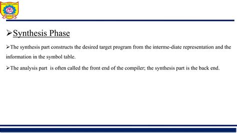 Structure Of A Compiler Compiler And Interpreter Lexical Analysis Role Of The Lexical