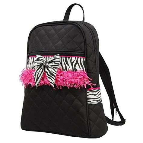 Sassi Design Cpk 02blank Quilted Backpack With Zebra Print