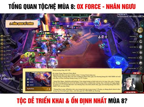 Tổng Quan Tộchệ Mùa 8 Ox Force Nhân Ngưu Tổng Quan Tộchệ Mùa 8 Ox