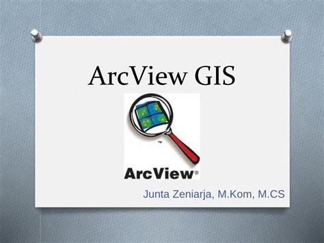 Pdf Arcview Gis Eprints Dinus Ac Ideprints Dinus Ac Id Pengenalan Arcview Dan