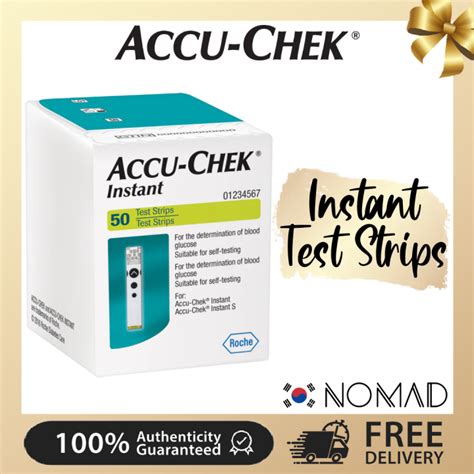 [accu Chek] Instant Test Strips Lazada Singapore