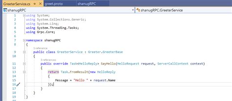 Getting Started With GRPC Client And Server Using ASP NET Core