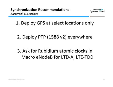 Synchronization Architecture For 3g And 4g Networks Ppt