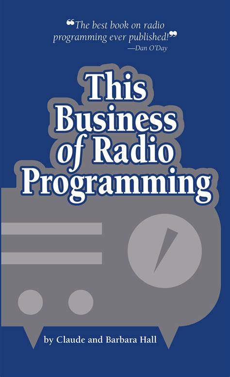 best radio programming book ever dan o day talks about radio