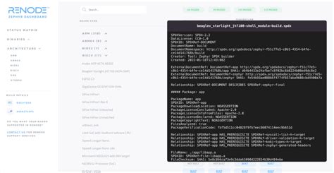 Enhancing Supply Chain Security For Embedded Systems Renode Dashboard