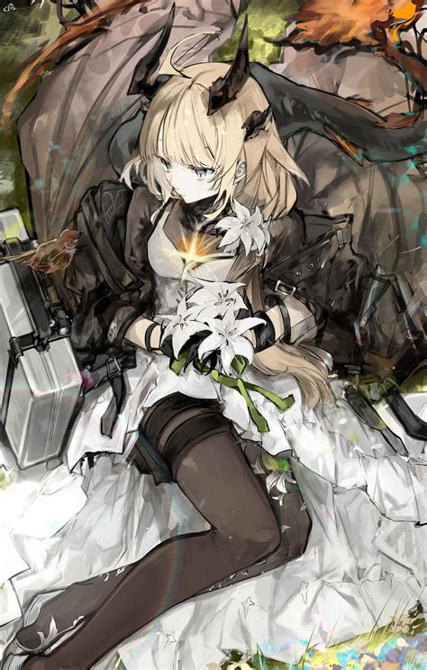 Reed And Reed The Flame Shadow Arknights Drawn By A Chxoblc Danbooru