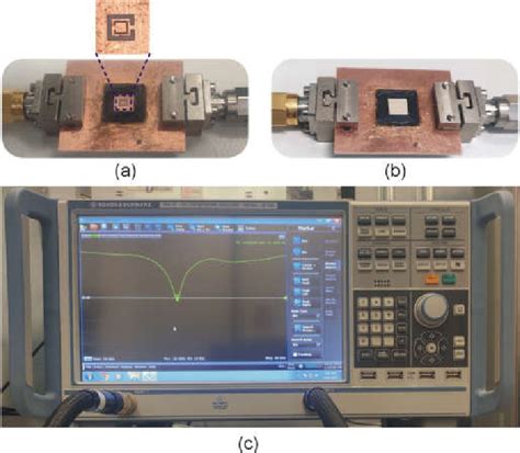 photographs of the sc srr sensor s fabricated prototype a bottom