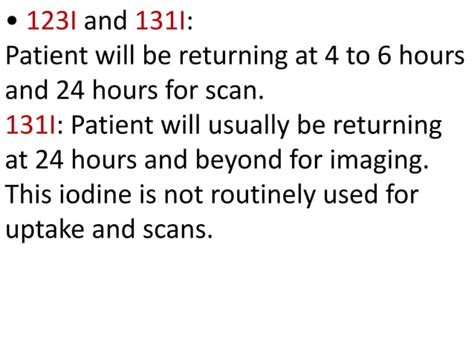 Nuclear Medicine Thyroid Procedurescan Pptx Thyroid Disorders