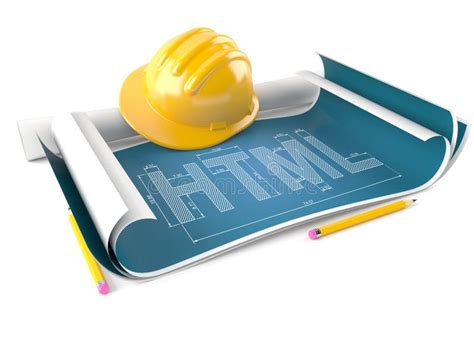 Html Blueprint Stock Illustration Illustration Of Blue 114187853