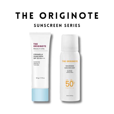 Jual The Originote Sunscreen Series Shopee Indonesia