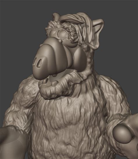 stl file alf 👾 ・3d printer model to download・cults