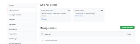 tutorial menambah collaborator di github · andi im desktop project