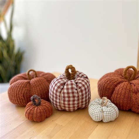 How To Sew A Pumpkin Diy Fabric Pumpkins Bethany Lynne Makes