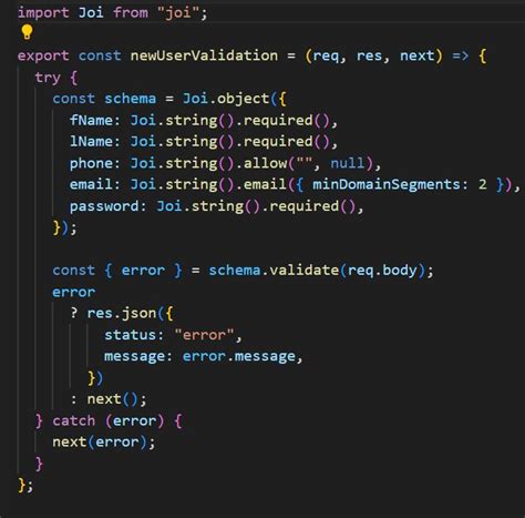 Mernstackdeveloper Joi Validation Learntocode Thakur Neupane