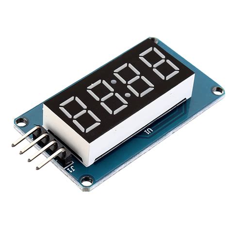 TM1637 4 Bits Digital LED Display Module 7 Segment 0 36 Inch RED Anode