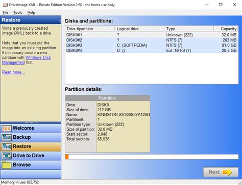 driveimage xml download softpedia