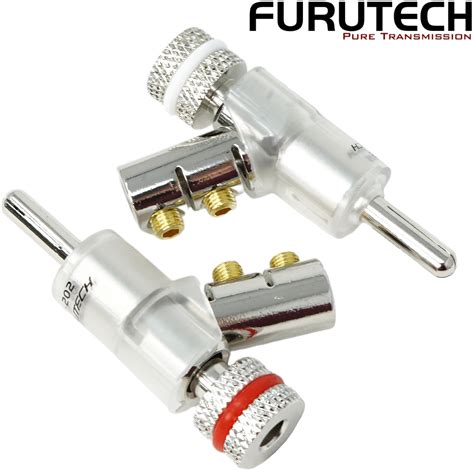 Fp 202r Furutech Fp 202 Rhodium Plated Banana Plugs Pack Of 4