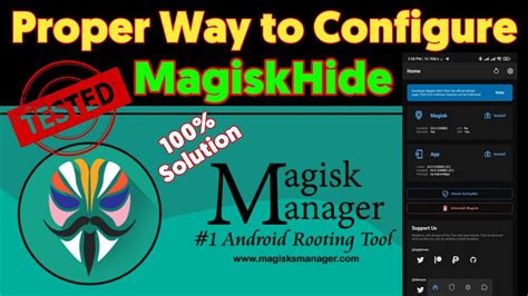 Magisk Hide MagiskHide Proper Way To Configure Hide Root From Banking Apps Working