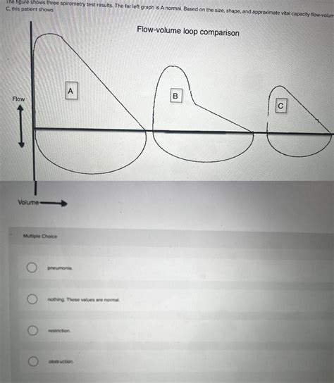 Answered The Figure Shows Three Spirometry Test Results The Far Left